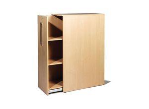 5905745101355 - Hoch-Auszugschrank Seattle HxBxT 1250 x 400 x 800 mm links Birke