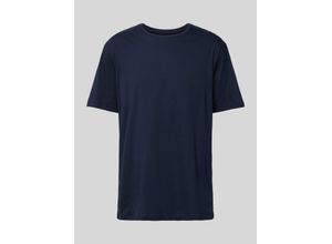 4007065057402 - Shirt kurzarm Jersey rundhals dunkelblau - Mix+Relax für Herren 485052545658