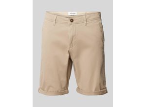 5715305259682 - Regular Fit Bermudas in unifarbenem Design Modell BOWIE