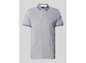 7621204419288 - Slim Fit Poloshirt mit Knopfleiste Modell Percy