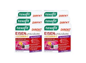 4008617014881 - Eisen+Folsäure+Vitamin C direkt Granulat 20 Stück 30 g 6er Pack