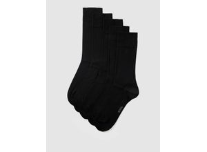 4065807375498 - Socken mit elastischem Rippenbündchen im 5er-Pack