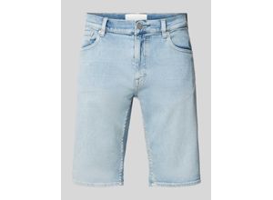 4251934891059 - Jeansshorts in unifarbenem Design Modell NAAILO HEMP