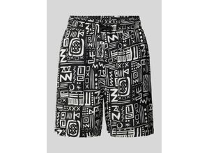 5715512135717 - Shorts mit Allover-Muster Modell BOLD LIFE