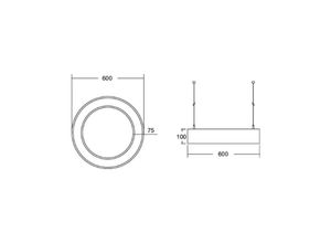 4251433960904 - BRUMBERG Biro Circle Ring direkt 40W 60cm on off schwarz 840