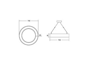 4251433965978 - BRUMBERG Biro Circle Ring5 direkt Ø 75 cm on off schwarz 840