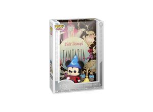 0889698675789 - Funko POP! Movie Poster - Disney 100 - Sorcerers Apprenrice Mickey wirh Broom Vinyl Figur 07 Funko Pop! multicolor