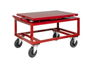 7350112290923 - Kongamek - Schwenkteller 1338x810x152mm in rot als Zubehör für Palettenwagen
