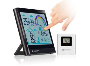 4007922069937 - BRESSER VentAir Thermo-  Hygrometer mit Touchscreenfunktion und Lüftungsempfehlung