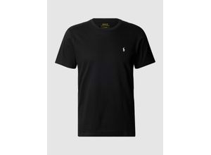 3616531385287 - Polo Liquid Cotton Crew Neck Tee Black