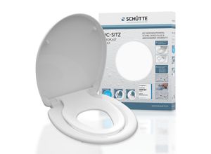 4008431829401 - - wc Sitz family white Duroplast Toilettendeckel mit Absenkautomatik und Schnellverschluss wc Sitz Kinder Klobrille - Weiß