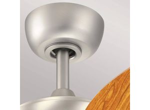 5024005443919 - KLF-CANFIELD-30-BN Deckenventilator Canfield Ø76cm für den Innenbereich Nickel gebürstet UV-beschichtetes Holz Walnuss Kirsche mit Zugkette - Kichler