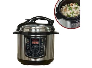 0644812039638 - Starlyf® Multikocher - Schnellkochtopf - Reiskocher edelstahl Pressure Cooker 0644812039638 - Starlyf® Multikocher - Schnellkochtopf - Reiskocher edelstahl Pressure Cooker