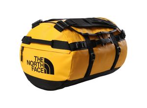 Image of The North Face BASE CAMP DUFFEL - S Reisetasche in summit gold-tnf black