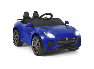 0794094556771 - Elektrofahrzeug Jaguar F-type svr mit Musik Elektrisches Kinderauto mit Vor- und Rückwaertsschalter 12V Akku Elektrisches Auto Spielfahrzeug