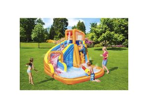 6942138953800 - - H2OGO® Mega-Wasserpark mit Dauergebläse Turbo Splash 365 x 320 x 270 cm - Mehrfarbig