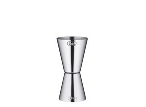 4017166200232 - Barmaß Cocktailmaß aus satiniertem Edelstahl 20 30 ml Höhe 8 cm