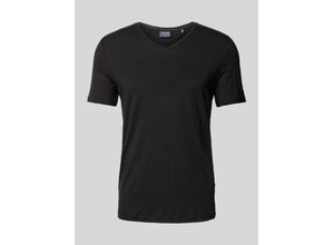 4066425718469 - Slim Fit T-Shirt mit V-Ausschnitt