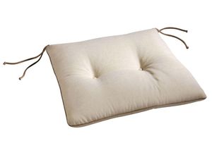 4043153083045 - BEST Gartenmöbelauflage Stuhlauflage 45x46 42x5cm D1230 Beige