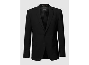 4063535076571 - BOSS Baukasten-Sakko Herren Slim Fit Schurwolle schwarz