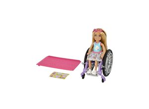 0194735054312 - HGP29 - Barbie - Chelsea - Puppe mit Rollstuhl und Rampe