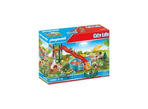 4008789709875 - Playmobil City Life Poolparty mit Rutsche - Junge Mädchen - 4 Jahr(e) - Mehrfarbig - Kunststoff (70987)