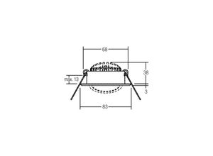 4251433916987 - BRUMBERG LED-Einbauspot BB09 RC Treiber rund weiß