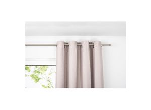 4040255304436 - Ondeco - senschal Balance Gardinen Blickdicht Vorhang Schlafzimmer Ösen Vorhänge Blickdicht 1er Set - Cappuccino - 135x245 cm