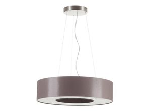 4011868923536 - LED-Pendelleuchte Donut dimmbar 22 W taupe