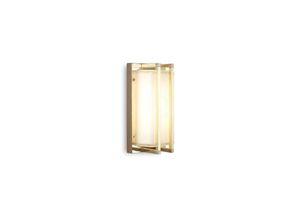 8021035016356 - Moretti Luce Außenwandleuchte Ice Cubic 3413 messing natur