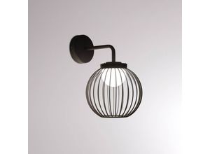 9010506276091 - Molto Luce Boho LED-Wandleuchte IP65 mit Käfigschirm