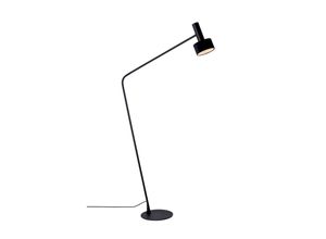 5201769090676 - Stehlampe Arietta mit Samtschirm schwarz