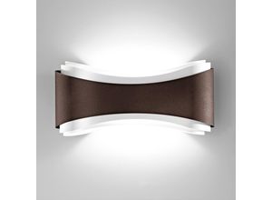 8023761114849 - Selène LED-Wandleuchte Ionica aus Stahl bronze