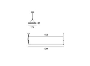 4052075184464 - LED-Pendelleuchte 69W SL629 4000K 8410lm gr 1LED dali sym IP20 mLM 8629461786430 - Spittler