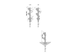 4051268165501 - Hera Strahler LED Duo Spot 2 x 3 W alu 3000 K