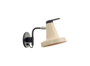 8435579808207 - Wandleuchte Garçon kurzer Arm beige schwarz