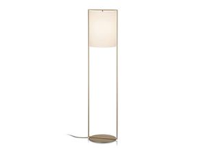 4250035828162 - Stehlampe Alva Effekt Bronze Schirm weiß dimmbar