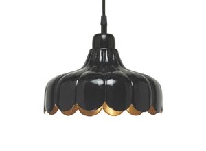 7330976079742 - PR Home Hängelampe Wells Small schwarz gold Ø 24 cm Stecker