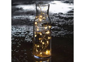 5707310307366 - Helle Blumen-Lichterkette LED Silke 20-flg