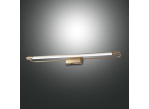 8019282511205 - Rapallo Wandleuchte LED 1x14W Metall- und Methacrylat Messing satiniert