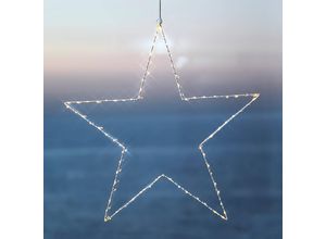 5707310312803 - LED-Dekorationsleuchte Liva Star weiß 70 cm