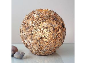 4250151319667 - Dekorative Tischleuchte MUSCHELBALL 30 cm