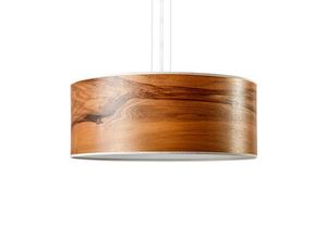 4260460811653 - LeuchtNatur Discus Lampe 35cm Nussbaum europ weiß