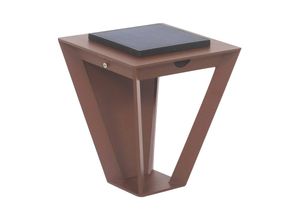 3561619005567 - Les Jardins LED-Solarwandleuchte Metro mit Sensor corten