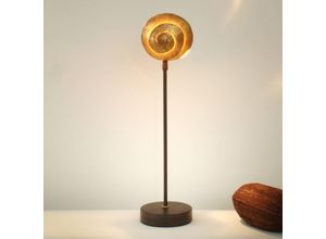 4250151312798 - Tischleuchte Schnecke Gold aus Eisen