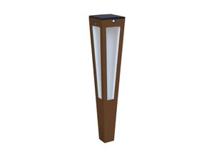 3561619000395 - Les Jardins LED-Solarfackel Tinka mit Sensor 62 cm corten