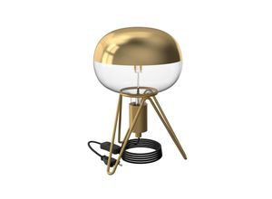 8712879150862 - Tripod Tischleuchte gold