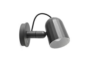 5710441241287 - HAY Noc Wall Button LED-Wandleuchte dunkelgrau