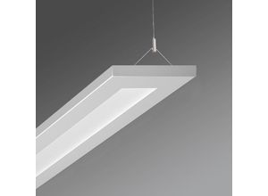 4020863309573 - Regiolux LED-Büro-Pendelleuchte Stail mikroprisma weißalu