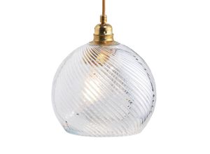 5711863121829 - EBB & FLOW Rowan Hängelampe gold crystal Ø 22 cm